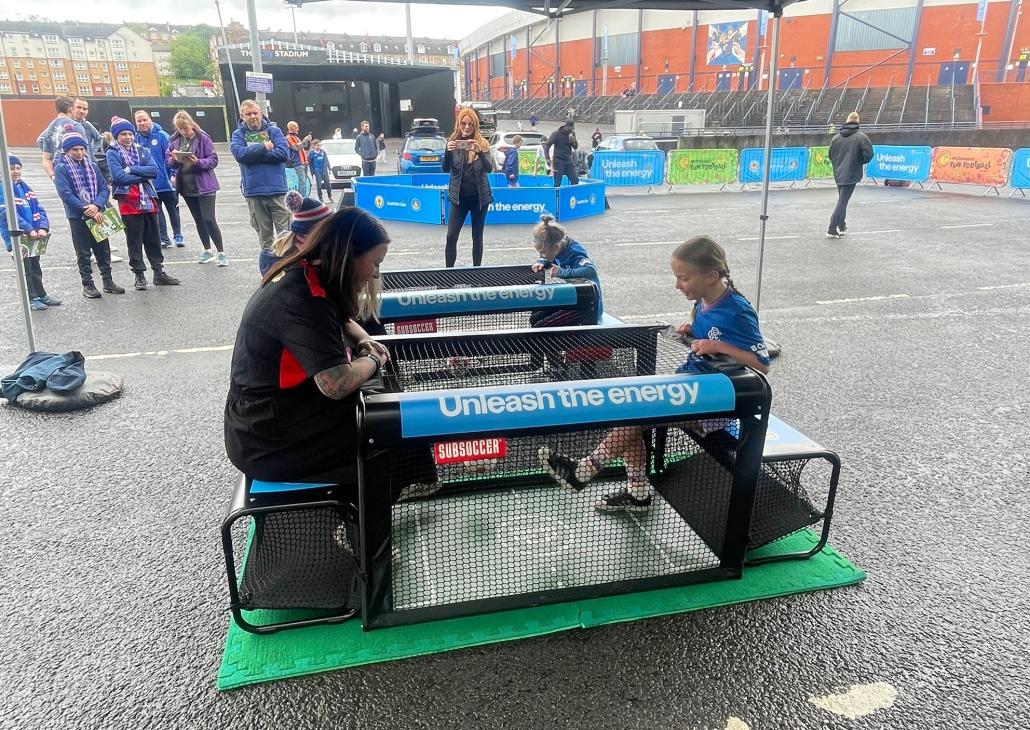 Subsoccer Table Hire - Fun & Games Event Hire UK